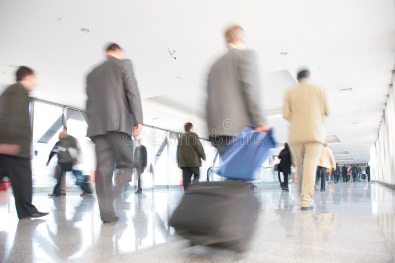 Moving crowd. stock photo. Image of destinations, move - 4862408