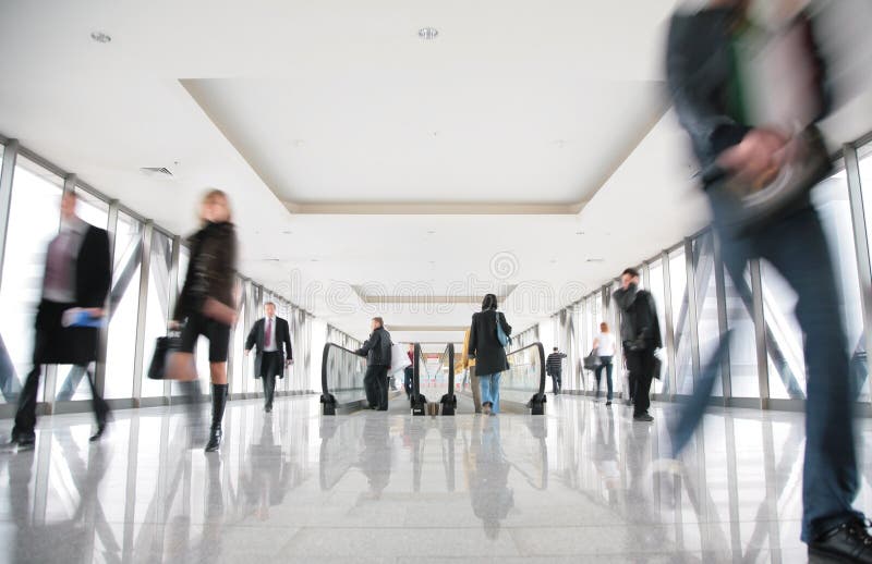 Moving crowd. stock photo. Image of destinations, move - 4862408