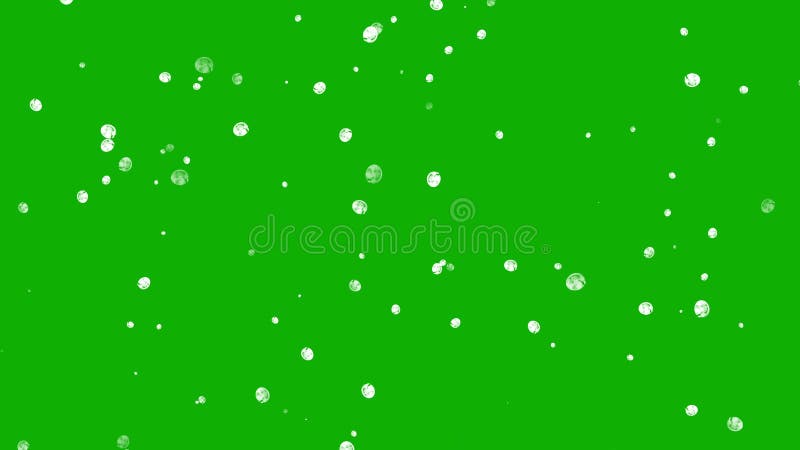 Moving Crystal Particles Motion Graphics with Green Screen Background ...