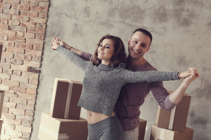Moving stock image. Image of husband, moving, family - 69340599
