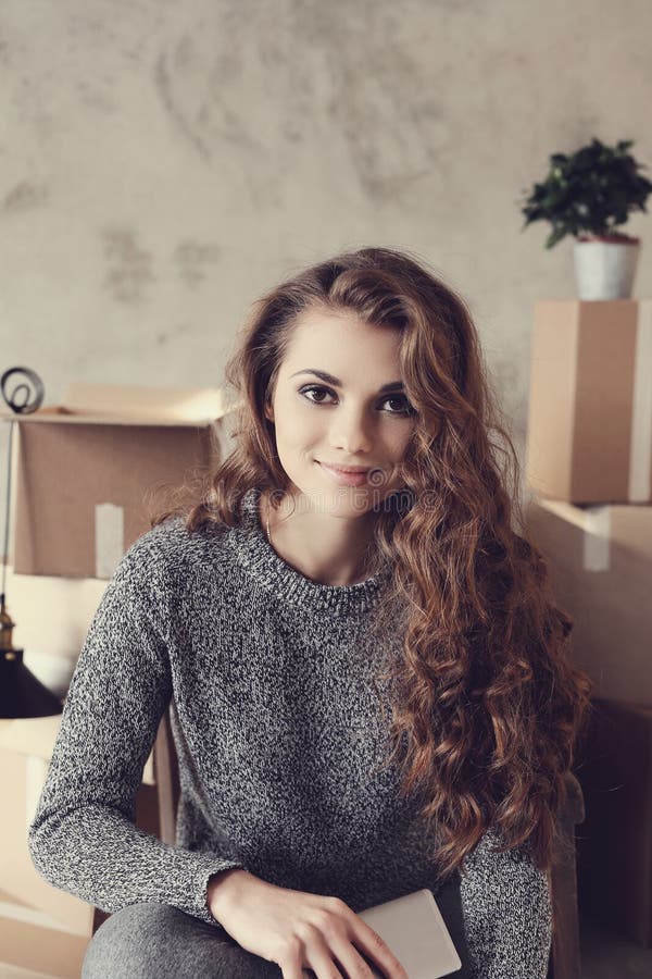 Moving stock photo. Image of boxes, flat, objects, move - 69341130