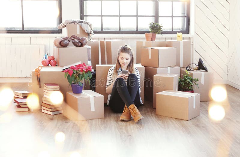 Moving stock photo. Image of flat, moving, lifestyle - 69389960