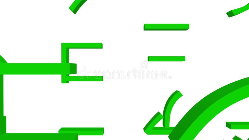 Moving in the 3D matrix. stock video. Video of amazing - 238762125