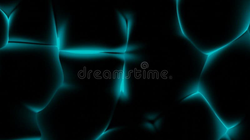 Moving 3d Shapes with Plasma Light. Design. Bright Light of Plasma ...