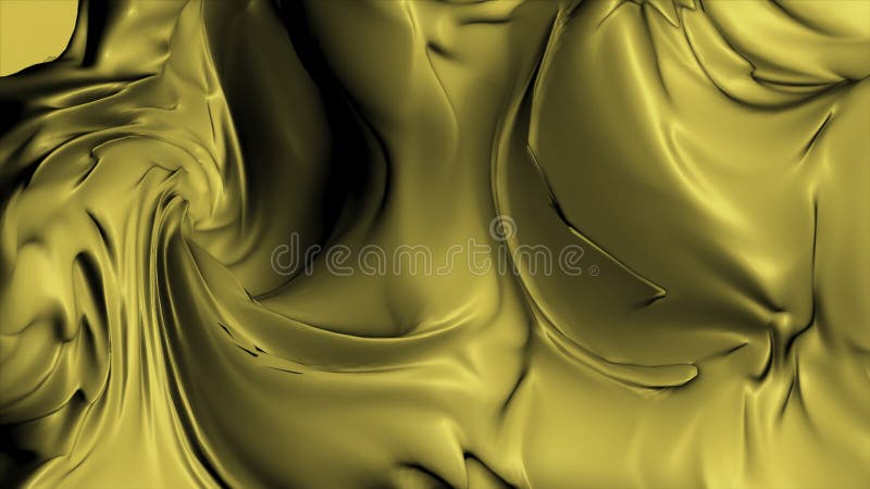 Moving 3d Texture of Liquid. Motion. Dense Liquid Randomly Move in ...