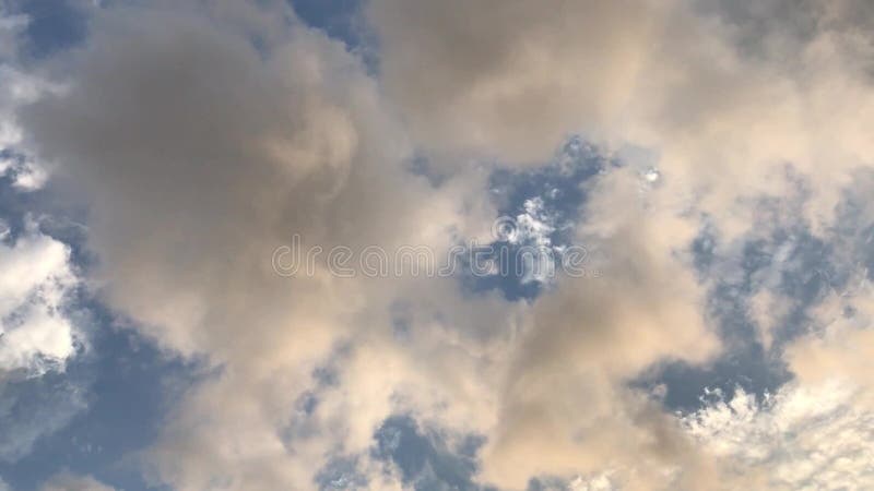 Moving Dark Clouds in the Sky Stock Footage - Video of motion, cumulus ...