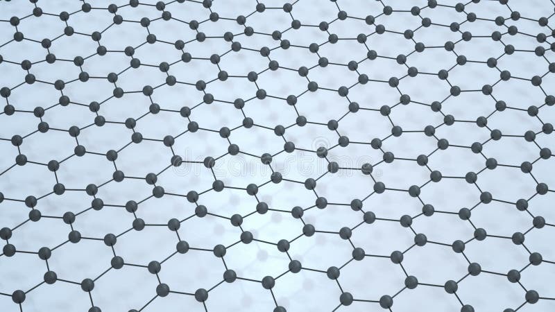 Moving Dark Spheres in Hexagon Network. Stock Video - Video of ...