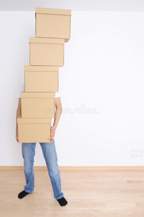 Moving day stock photo. Image of male, domestic, smiling - 14358210