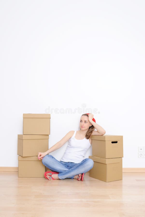 Moving day stock photo. Image of real, carrying, adult - 14896450