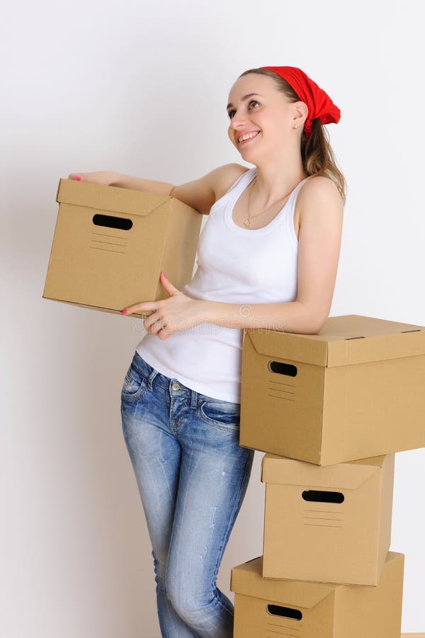 Moving day stock photo. Image of home, relocation, casual - 14960786