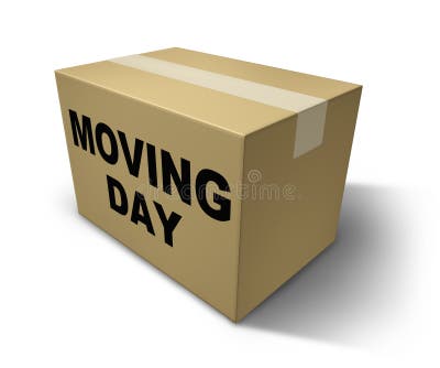 Moving day box stock illustration. Illustration of moving - 21270000