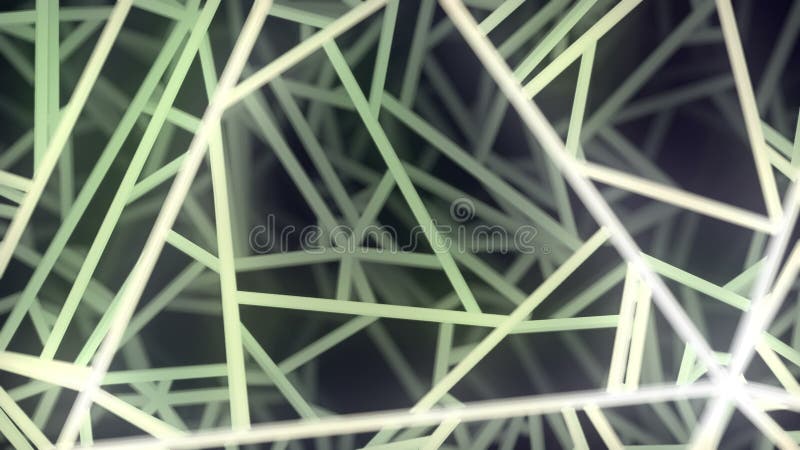 Moving, Deep Abstract Geometric Pattern 3d Rendering Digital Loop ...