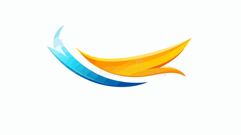 Moving Energetic Arrow Sign Vector Logo Design Stock Illustration ...
