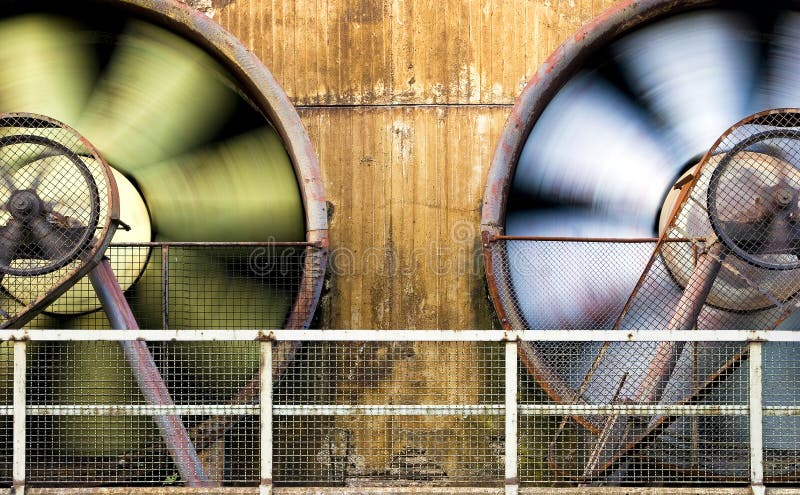 Moving fans stock photo. Image of germay, bush, damaged - 20836496