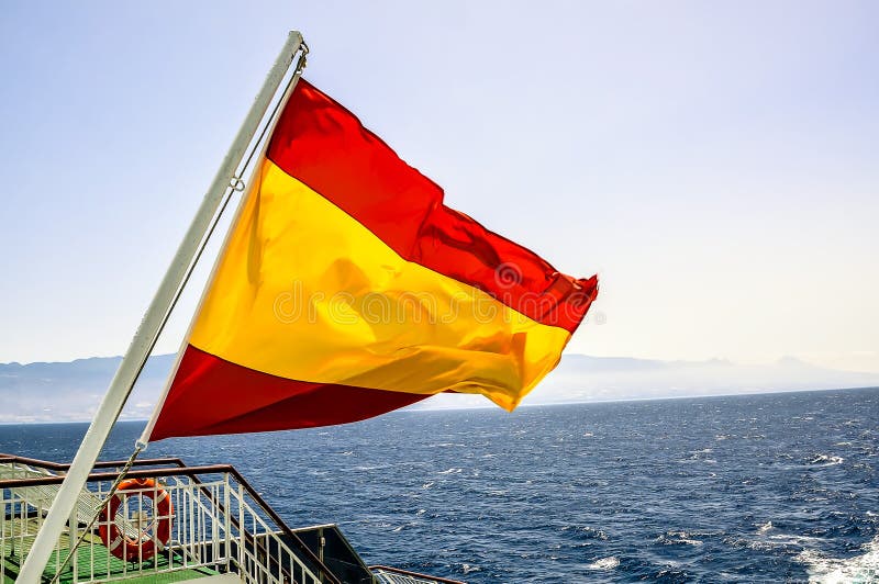 Moving Flag in the Wind stock image. Image of wave, national - 357116097