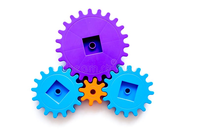 Moving Forward Concept, Ideal Operating Principle with Gears and Wheels ...