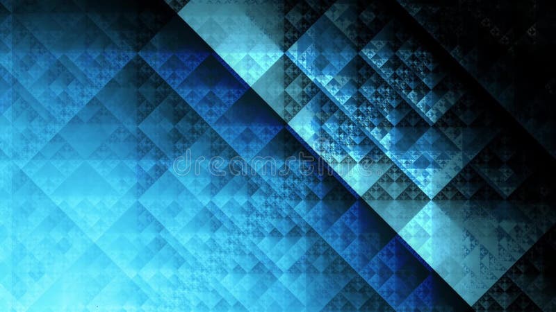 Abstract Matrix Geometric Motion Background. Animation. Rain of Binary Numbers Falling Down ...