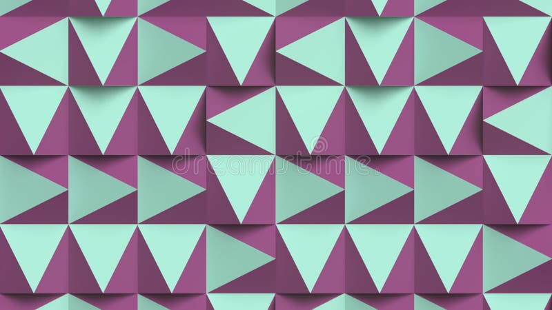 Moving Geometric Pattern of Randomly Arranged Triangles 3d Render Loop Animation Stock Footage ...