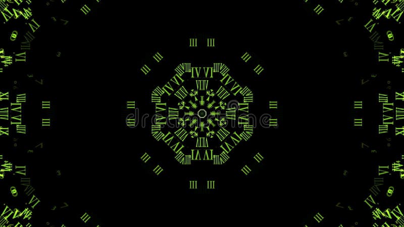 Green Numbers and Data Computer Code Stock Video - Video of online ...