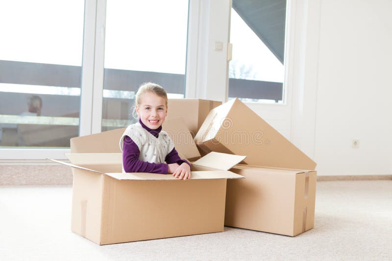 Moving House stock photo. Image of indoor, interior, handsome - 5247164