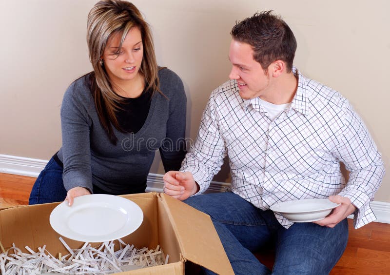 Moving House stock photo. Image of indoor, interior, handsome - 5247164