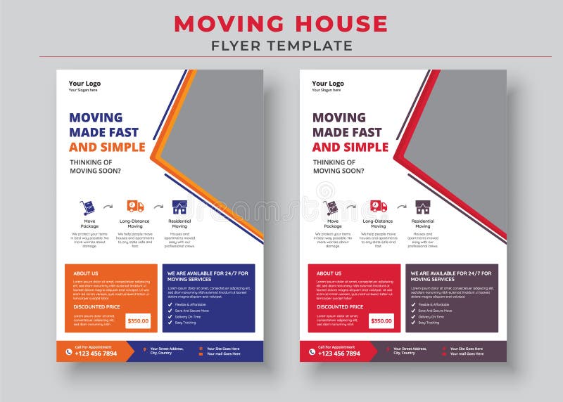 Moving House Flyer Templates, Need To Move Flyer, Moving Made Fast and ...