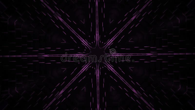 Pulsating Pattern with Psychedelic Effect. Design. Floral Pattern with ...