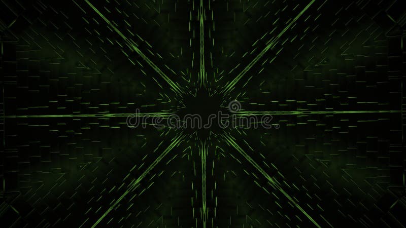 Pulsating Pattern with Psychedelic Effect. Design. Floral Pattern with ...