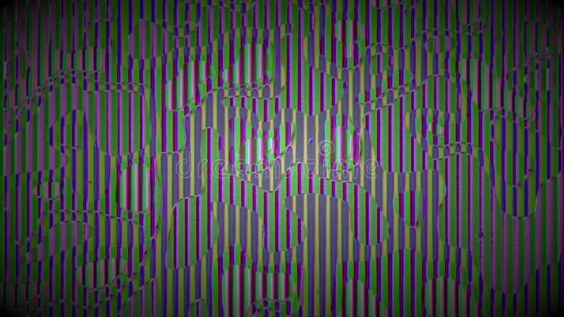 Moving Interference Sci-fi Modern Glittering Background. Screen Noise ...