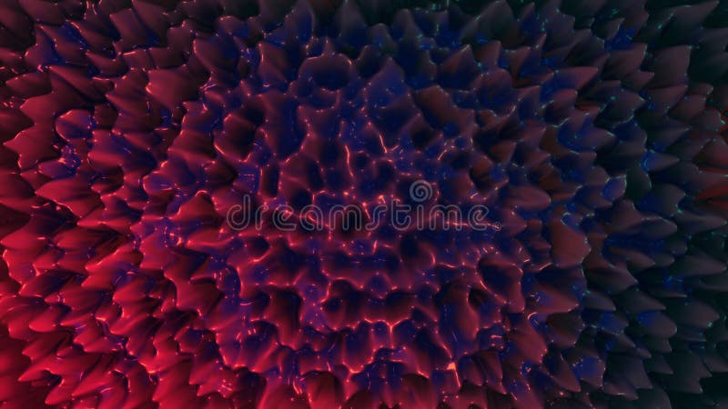 Moving Liquid with Explosion Effect. Design. Dense Liquid in State of ...