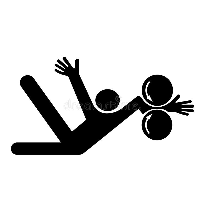 Moving Machinery Black Icon,Vector Illustration, Isolate on White ...