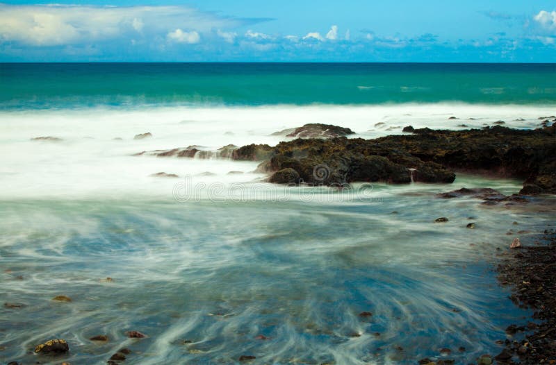 Moving ocean stock image. Image of nature, black, speed - 47512373