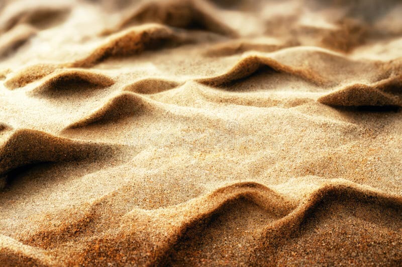 Moving Over the Desert Floor. Digital Art. Stock Illustration ...