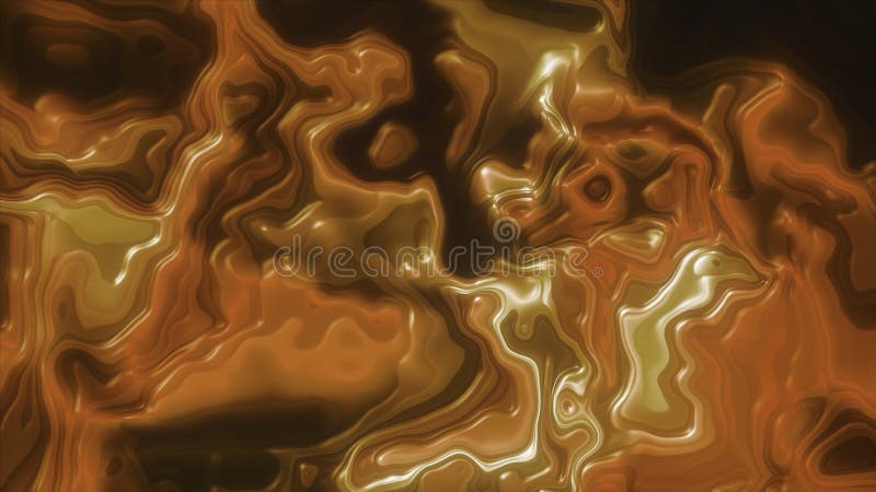 Moving Pattern of Liquid Layers. Motion. Glowing Layers of Moving Fluid ...