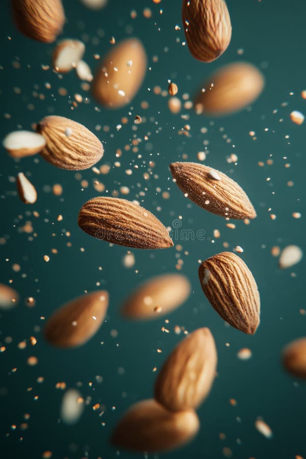 Moving Peanuts in a Close-up Shot. Stock Photo - Image of brown, peanut ...
