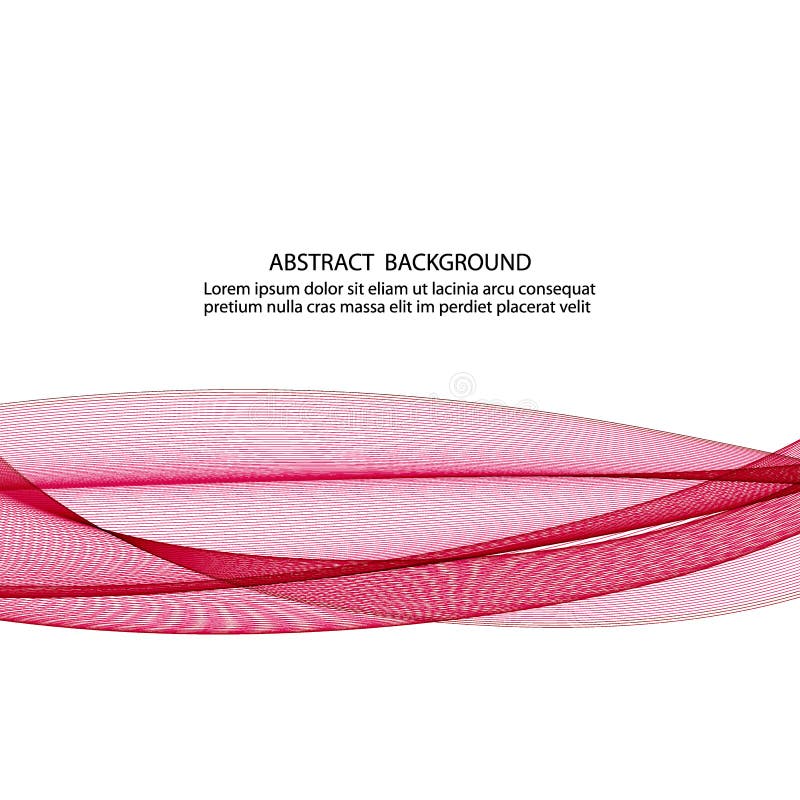 Moving Pink Abstract Background with Lines Wave, Brochure Template ...