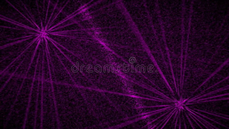 Moving Pink Particles with Red Light Rays Background Stock Video ...