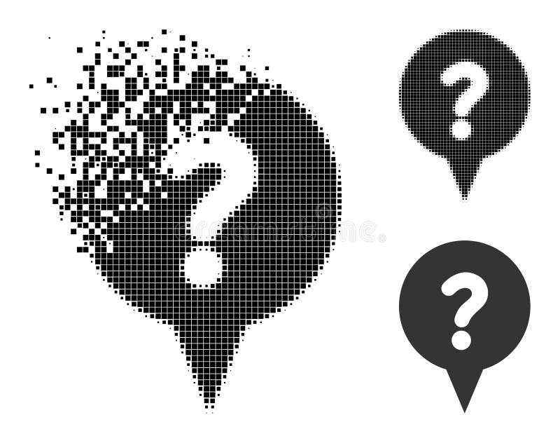 Question Mark Pixelated Stock Illustrations – 47 Question Mark ...