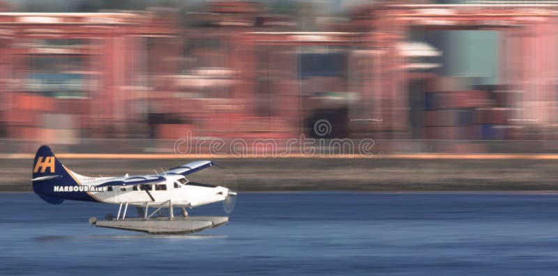 Moving Plane with Blurred Background. Editorial Photography - Image of ...