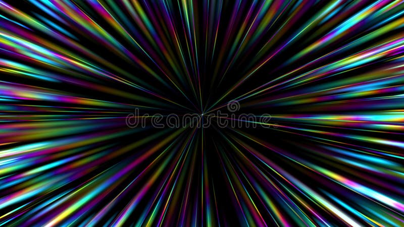 Moving Random Multicolored Wavy Texture. Psychedelic Wavy Animated ...