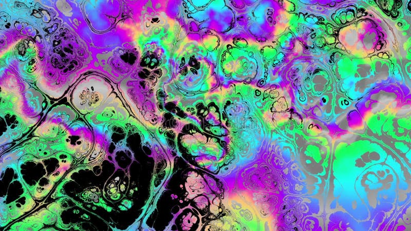 Psychedelic Moving Background Stock Video - Video of digital ...
