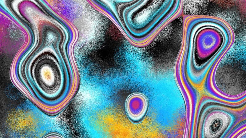 Psychedelic Moving Background Stock Footage - Video of relief ...