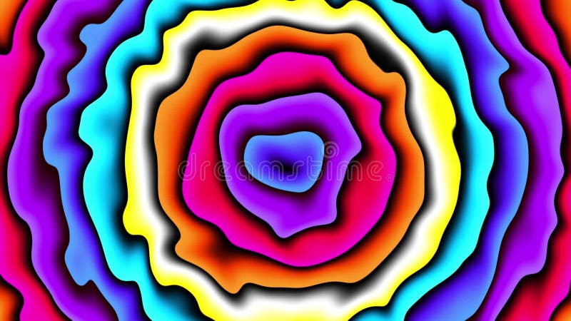 Psychedelic Moving Background Stock Footage - Video of waves, colors ...