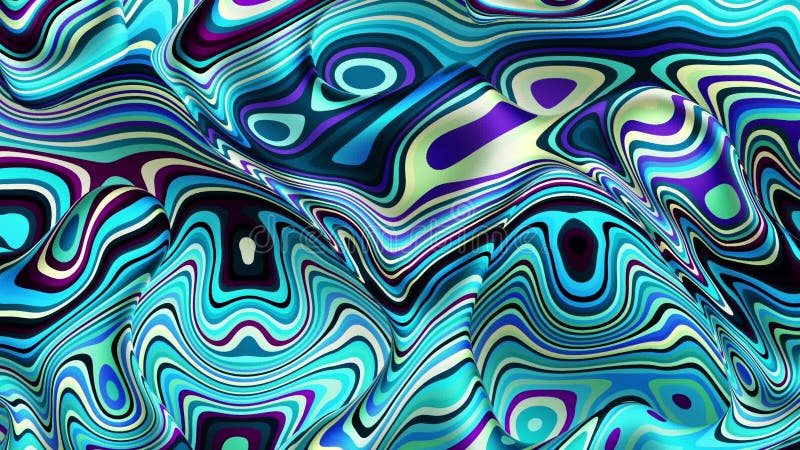 Psychedelic Moving Background Stock Video - Video of random, digital ...