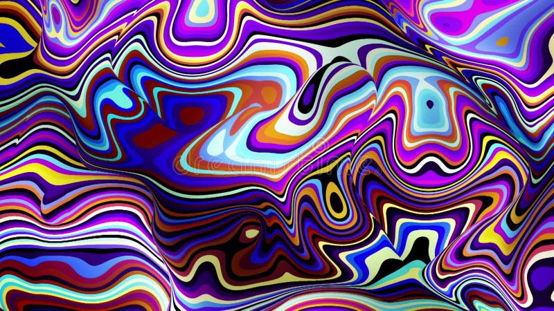 Psychedelic Moving Background Stock Video - Video of future, colors ...