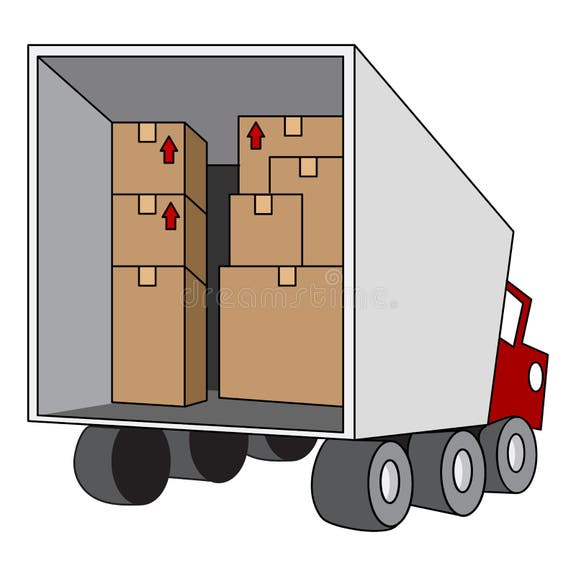 Moving Truck Clip Art Stock Illustrations – 774 Moving Truck Clip Art ...