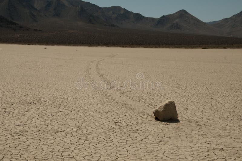 Moving rock stock image. Image of trail, park, desert - 21556593
