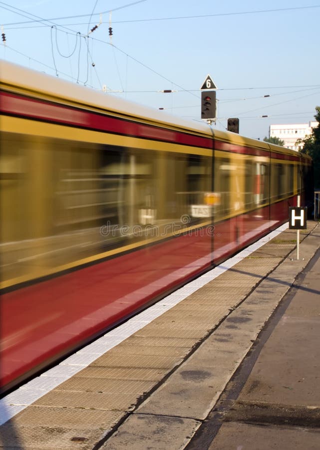 Fast moving train stock photo. Image of white, tube, trains - 5759014