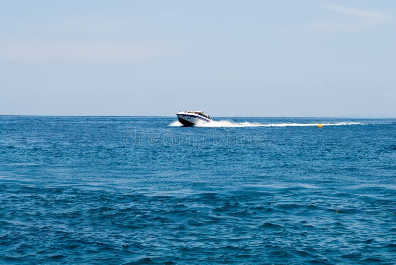 Moving Speedboat Picture. Image: 4992808