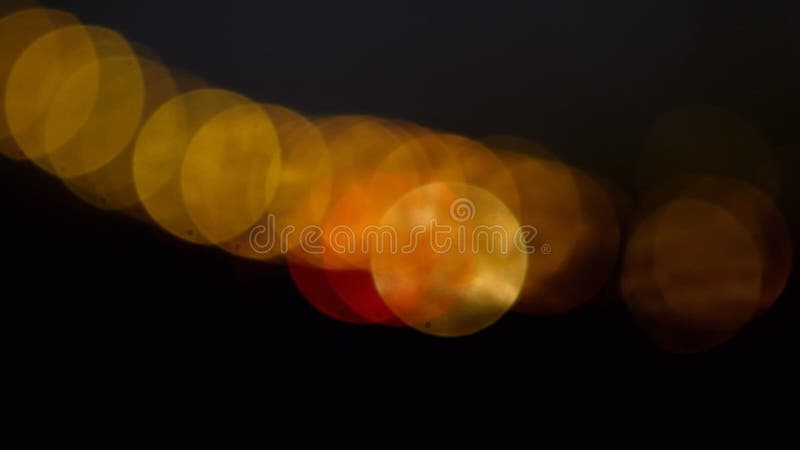 Moving Spots of Coloured Light and Crowd Silhouette Stock Video - Video ...